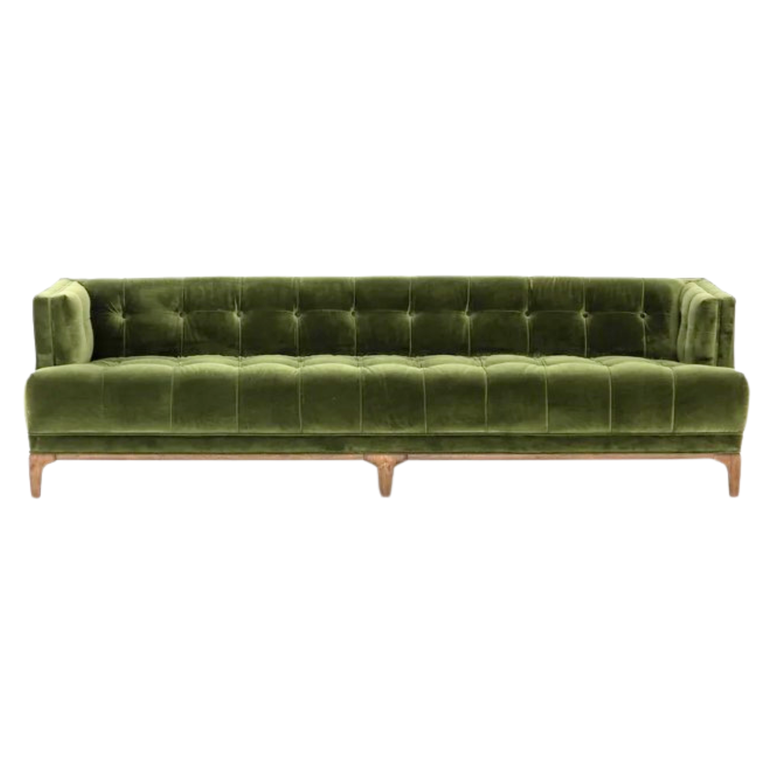 Furniture, Fern Velvet Sofa - Linen Effects